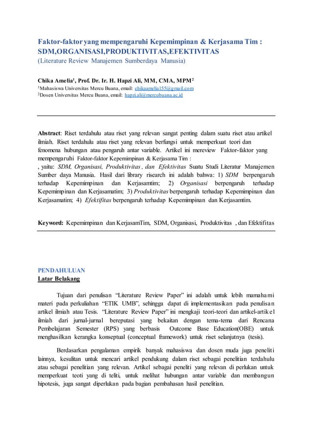 Tb 2 etik umb chika amelia - 43120110135 | PDF