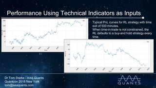 Reinforcement Learning For Trading | PPT