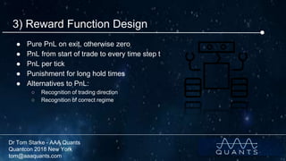 Reinforcement Learning For Trading | PPT