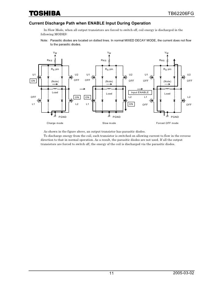 Datasheet of TB62206FG