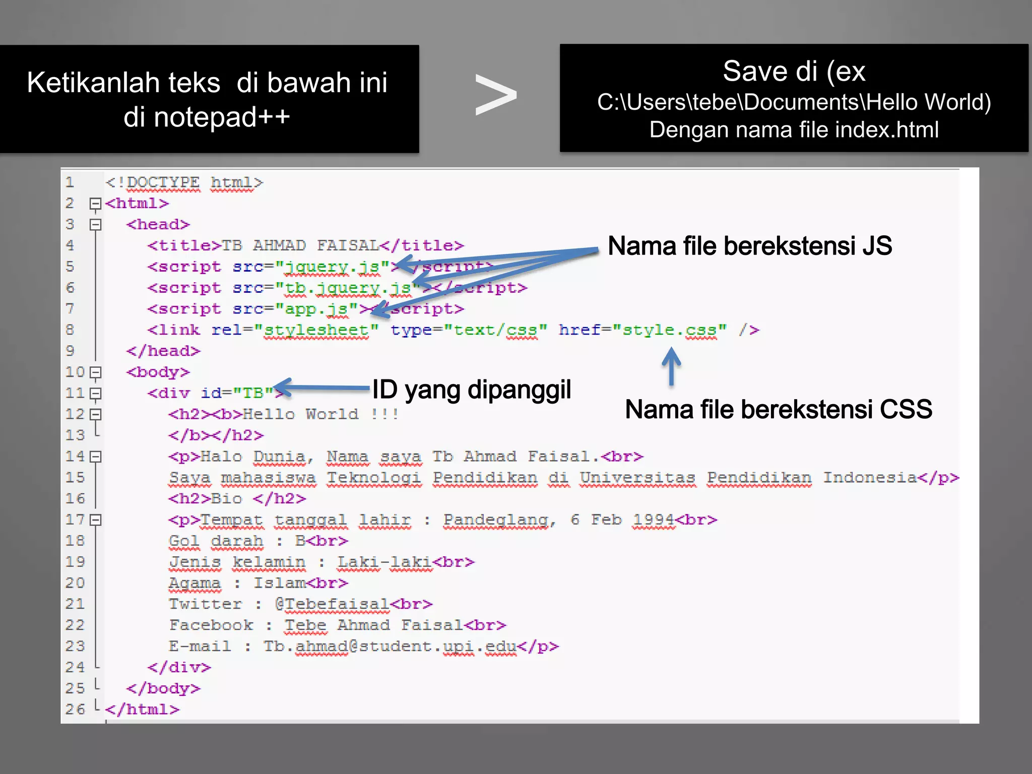 Tb a faisal 1200324 j query | PPT