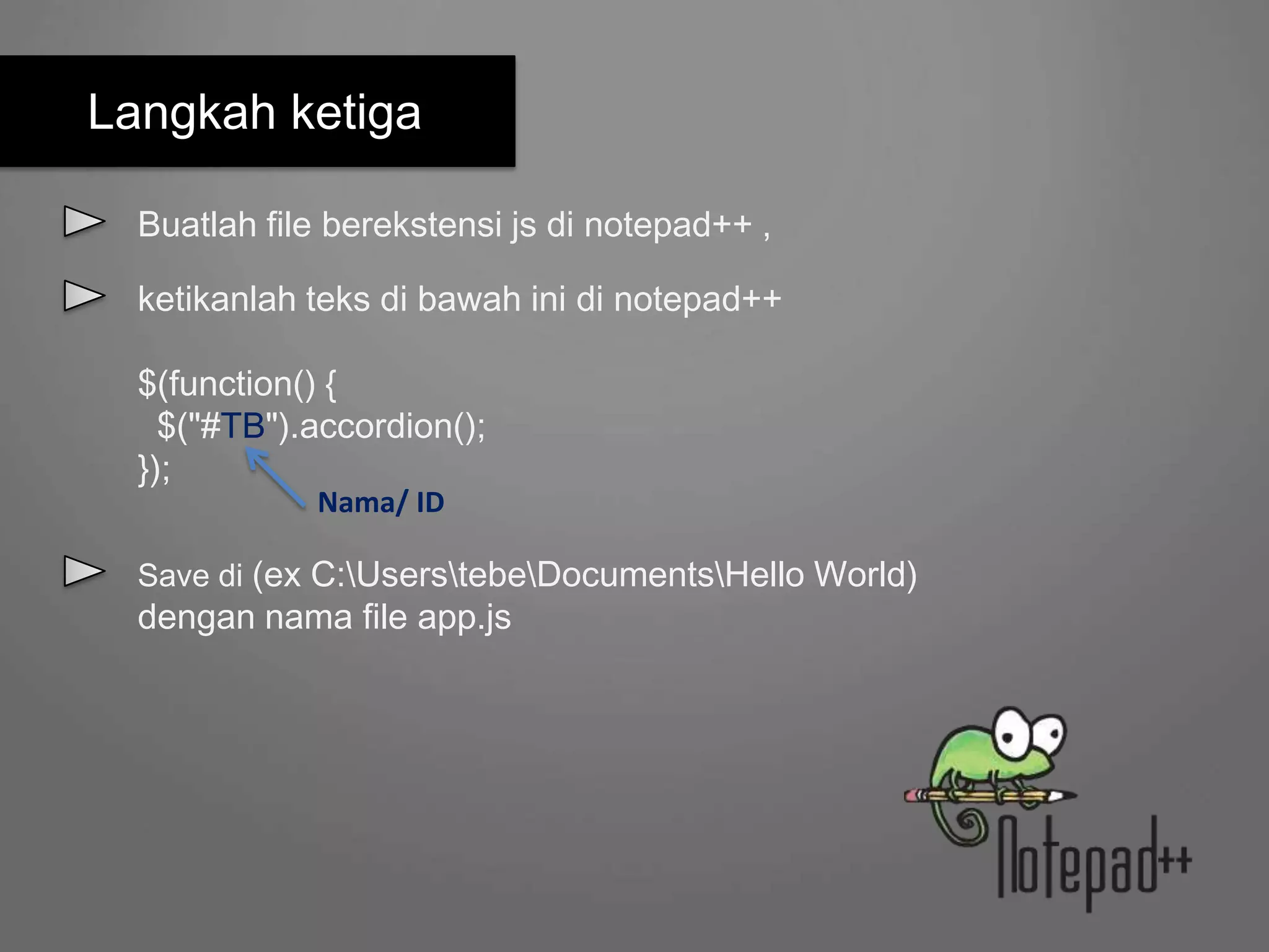 Tb a faisal 1200324 j query | PPT