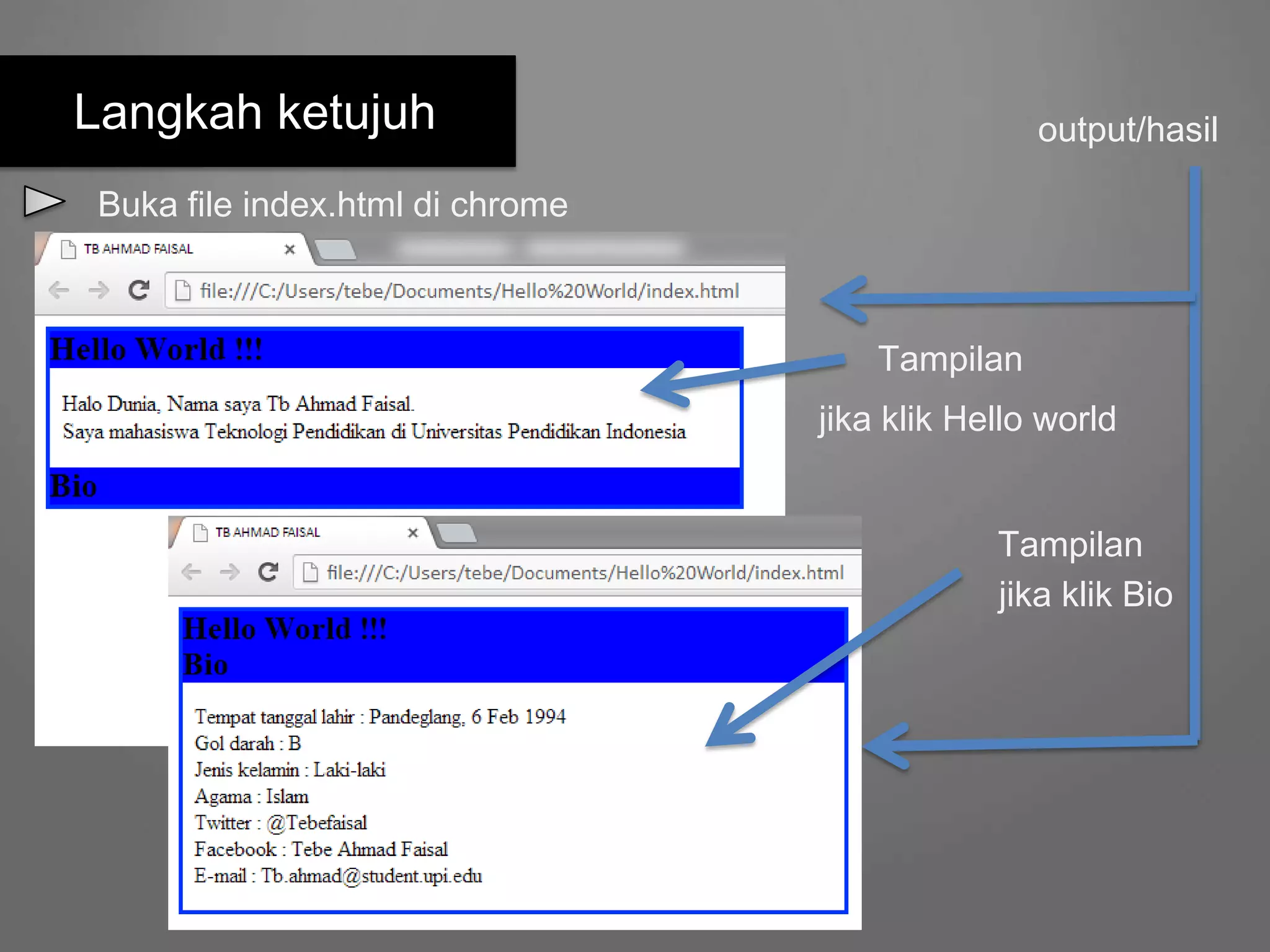 Tb a faisal 1200324 j query | PPT