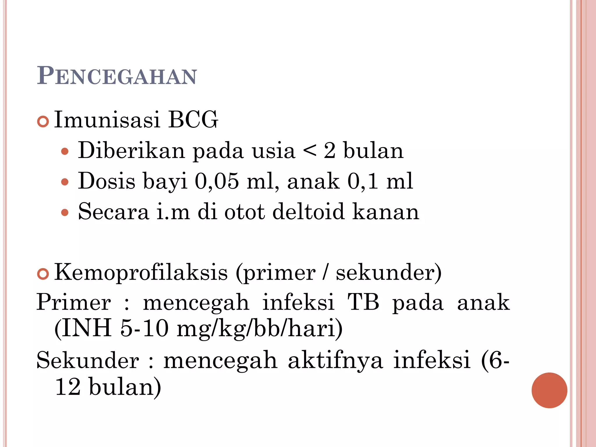 tuberkulosis Anak | PPTX