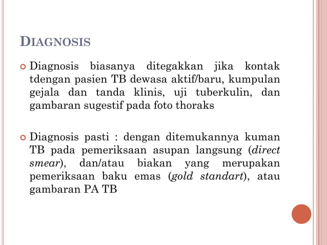 tuberkulosis Anak | PPTX