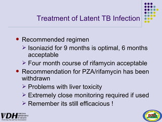 Tb And Ltbi Treatment | PPT | Diseases and Conditions | Medical Health