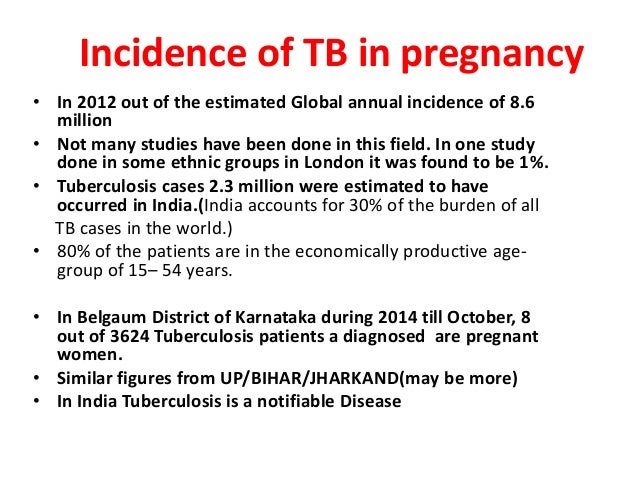 Tb and pregnancy