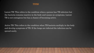 Tuberculosis | PPTX