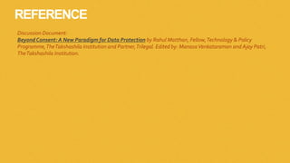 Takshashila Blue Paper: Charting a New Framework for Data Protection in ...