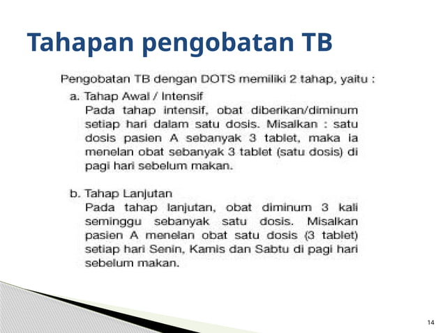 penemuan kasus tuberculosis sedidni mungkin | PPT