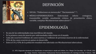 TUBERCULOSIS-CIRUGÍA DE TÓRAX Y CARDIOVASCULAR | PPTX