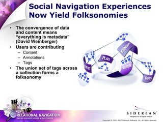 Relational Navigation: A Taxonomy-Based Approach to Information Access ...