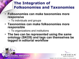 Relational Navigation: A Taxonomy-Based Approach to Information Access ...