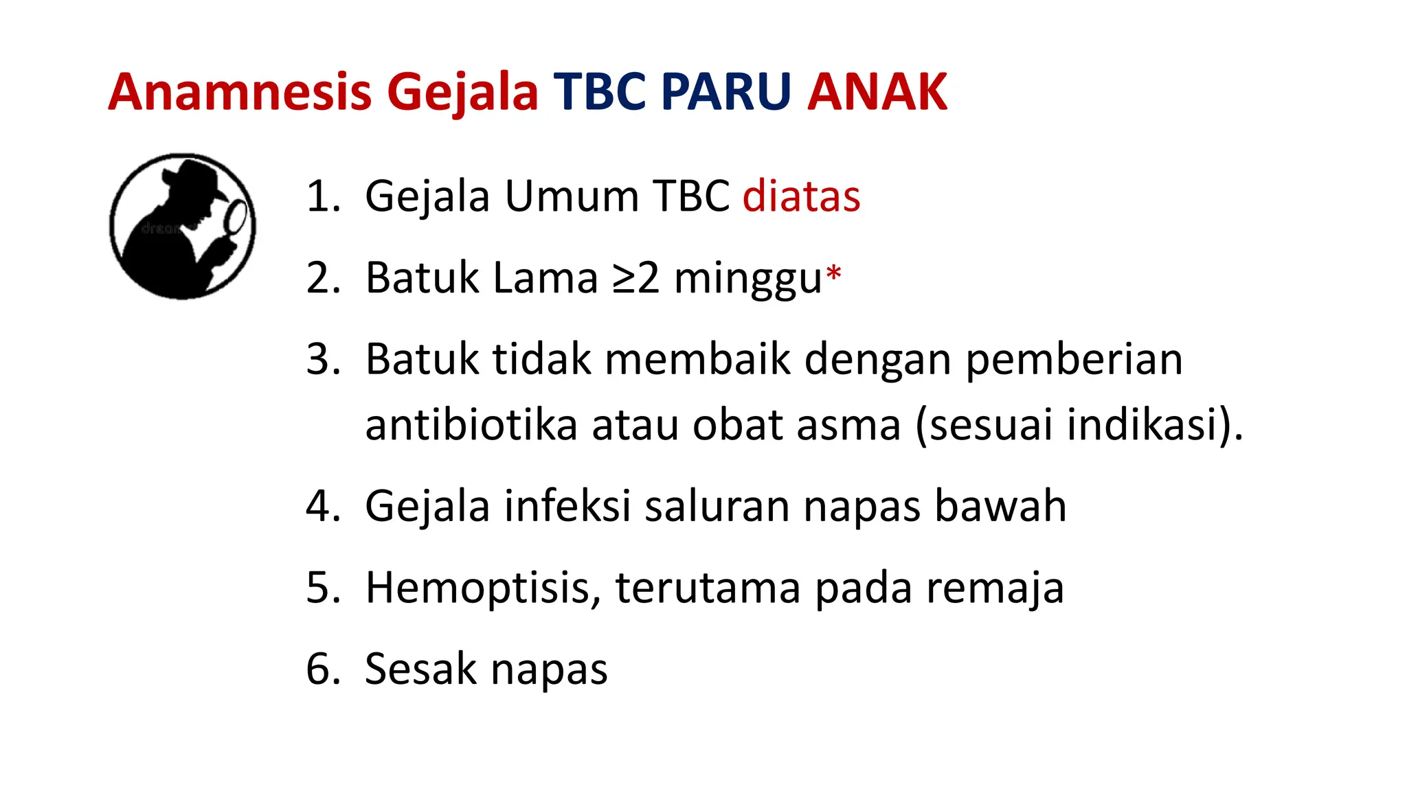 diagnosis dan tata laksana penyakit TBC pada anak | PPTX