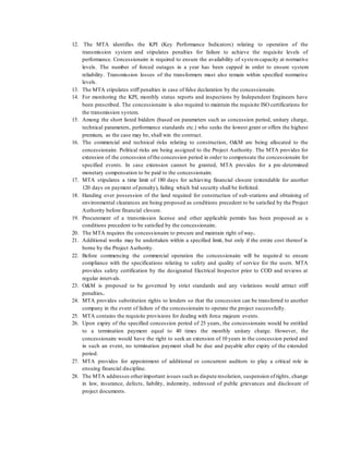 Tariff Based Competitive Bidding (TBCB) for Intra-State Transmission Projects | DOCX