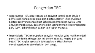Tbc dan antraks | PPTX