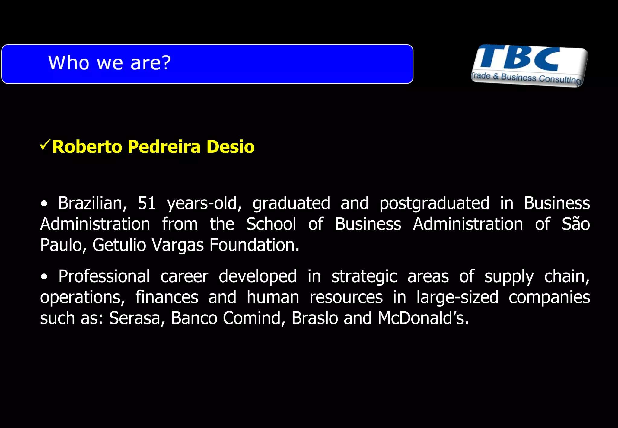 TBC Introduction - English | PPT