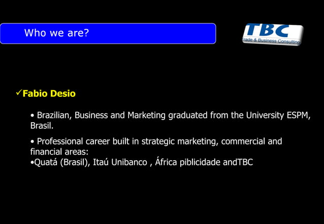 TBC Introduction - English | PPT