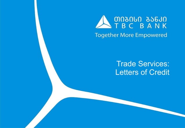 TBC Letter Of Credit | PPT | Credit Cards | Personal Debt