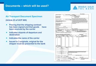 TBC Letter Of Credit | PPT