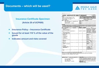 TBC Letter Of Credit | PPT