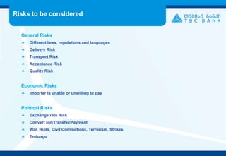 TBC Letter Of Credit | PPT