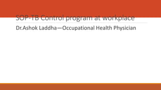 TB control program | PPTX