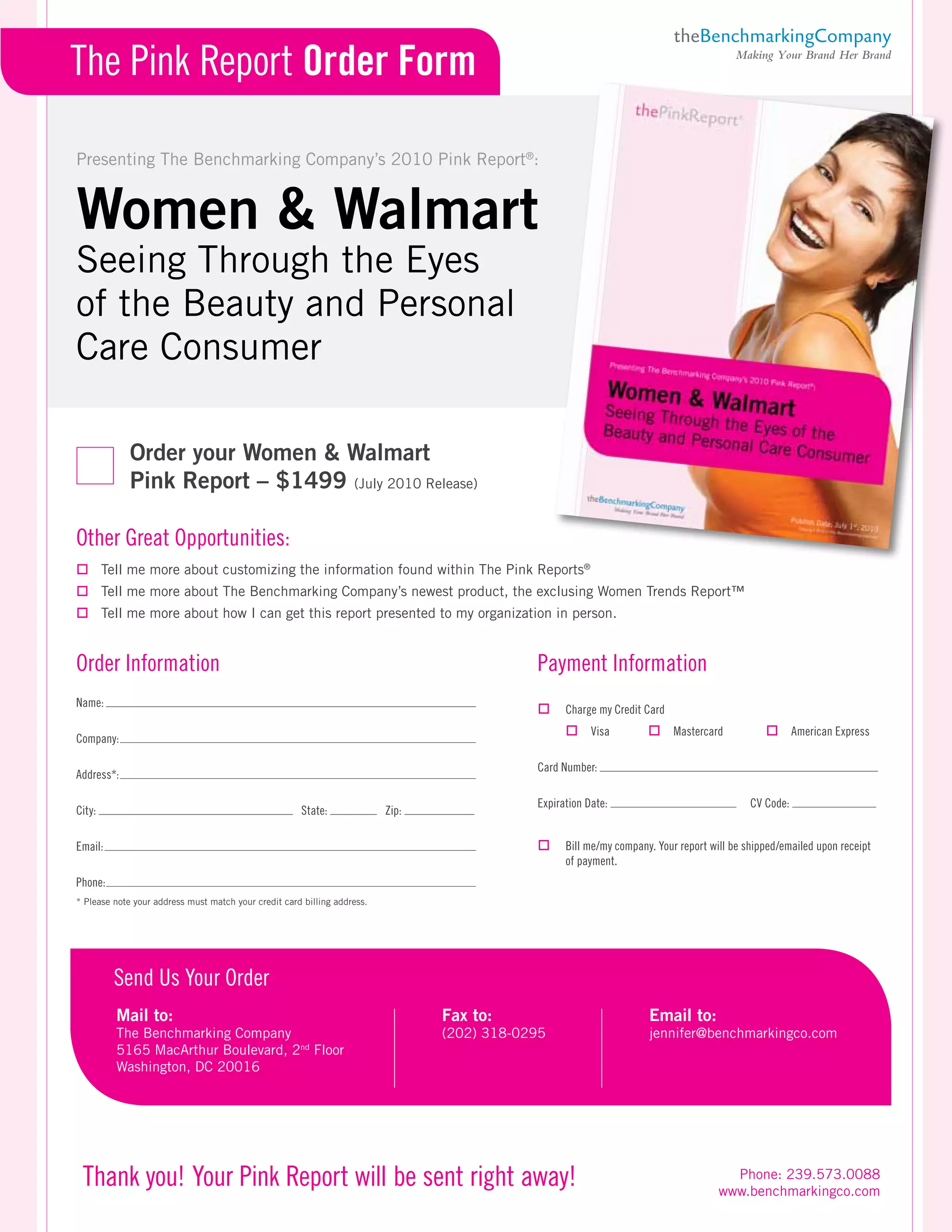 Women & Walmart Pink Report | PDF