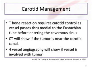 Temporal Bone Carcinoma | PPTX