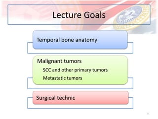Temporal Bone Carcinoma | PPTX