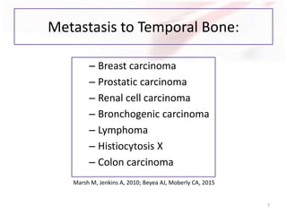 Temporal Bone Carcinoma | PPTX