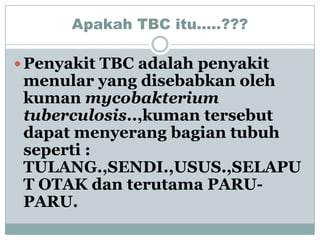 T b c promkes | PPTX