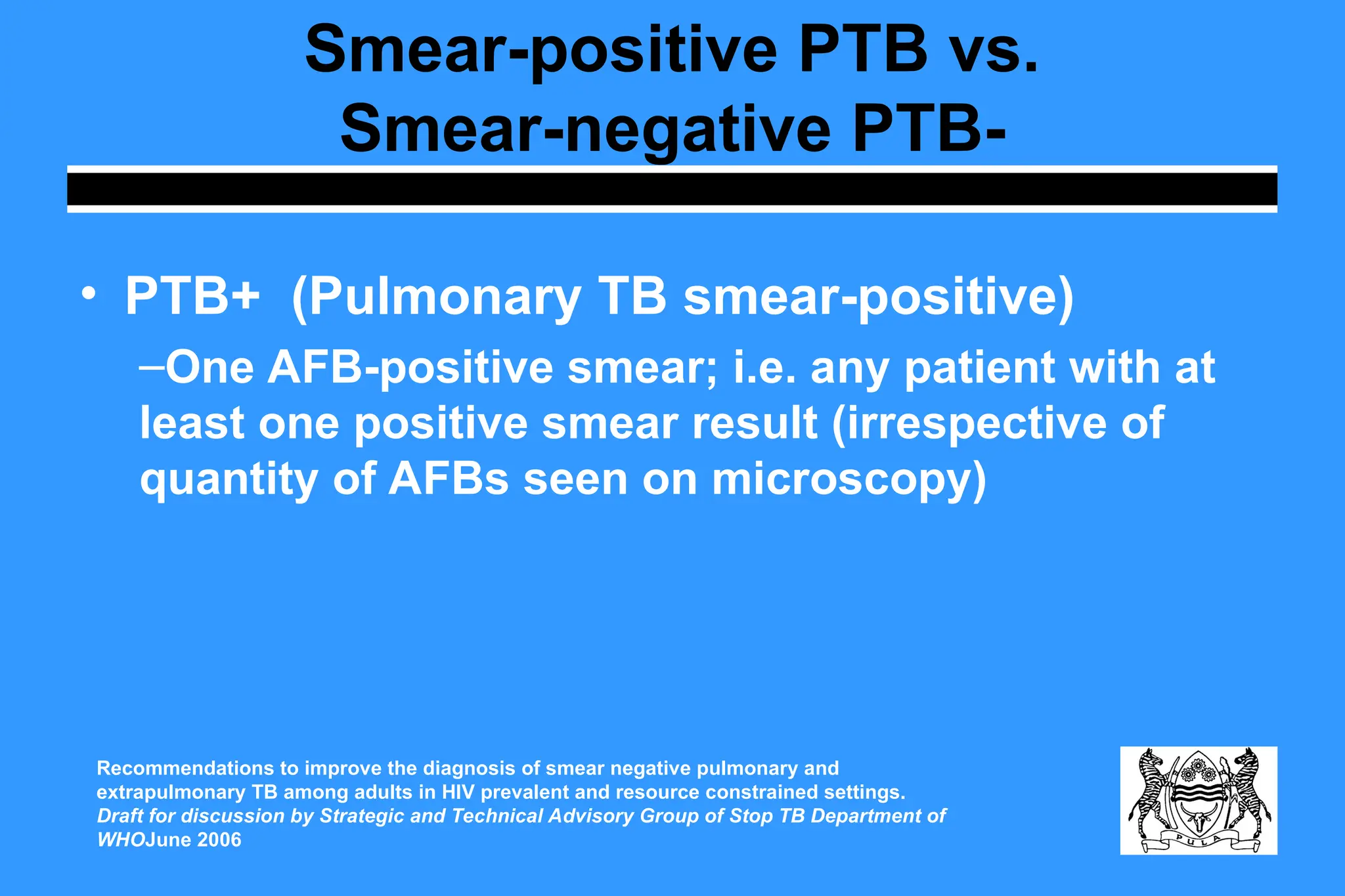 TB Diagnosis.ppt microbiology, biotechnology | PPT