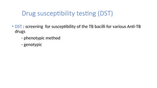 TB Diagnostic Methods Dr Ermias.pptxtttyy | PPTX