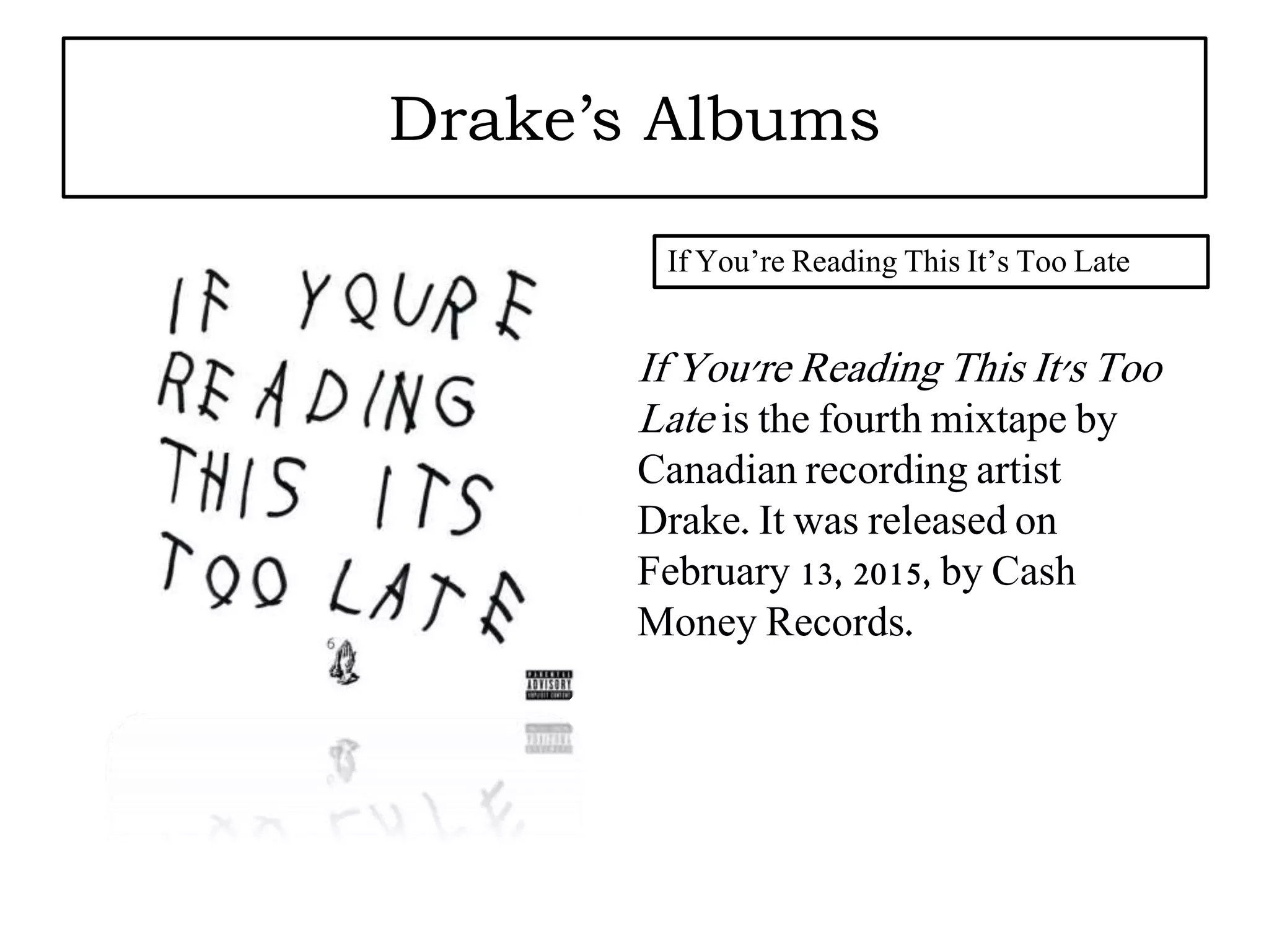 Famous Personality - Drake | PPT