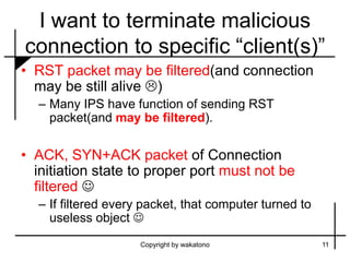 TBD - To Block Connection from Suspicious IP addresses by using "DICE ...