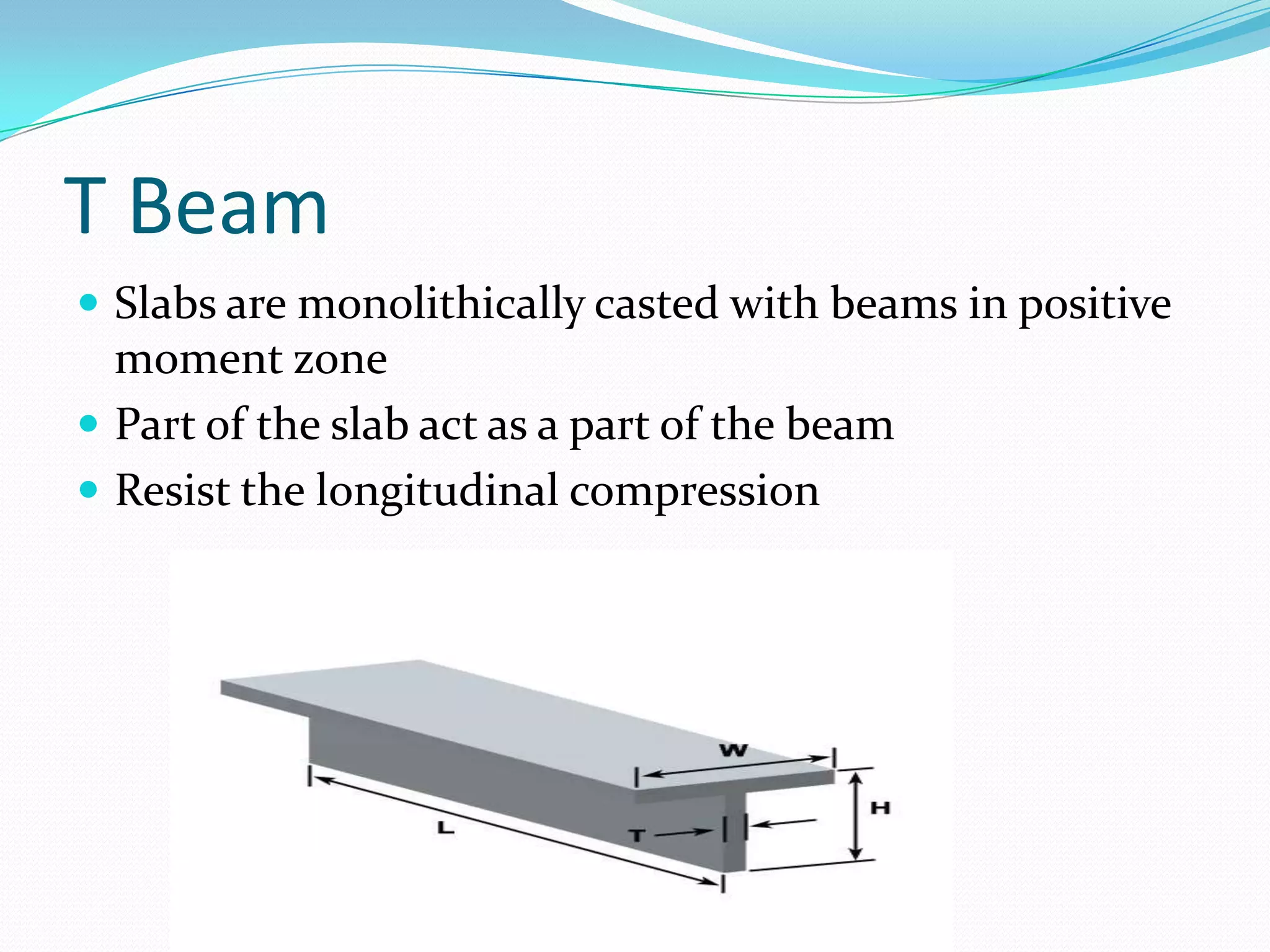 T-Beam Design by WSD Method | PPTX