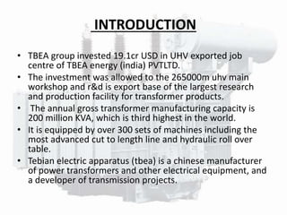 TBEA ENERGY (INDIA) PVT LTD | PPTX