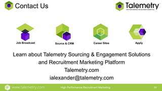 Talemetry Source & CRM and Candidate Attraction for Taleo Business Edition | PPTX