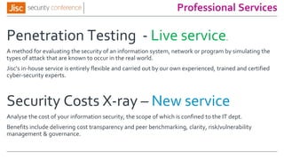 DDoS mitigation at Jisc | PPTX