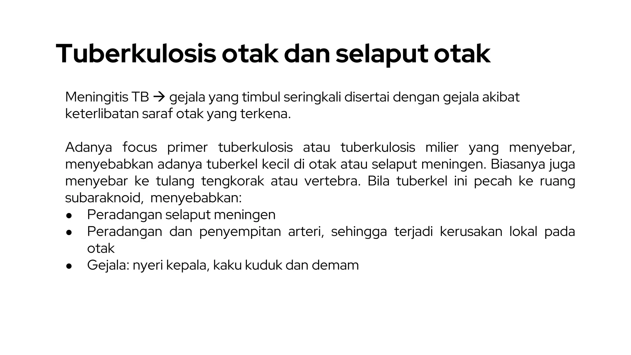 TB Ekstrapulmonal pada manusia pttttssssssss | PPTX