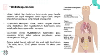 TB Ekstrapulmonal pada manusia pttttssssssss | PPTX