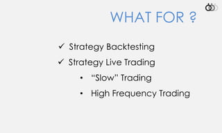 tbg-Quant algorithmic trading framework | PPT