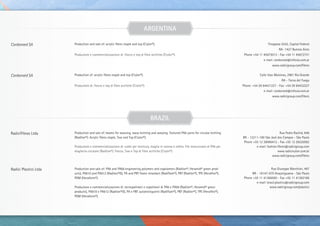 To Be Glocal 2012 - RadiciGroup Corporate Brochure | PDF