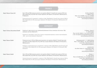 To Be Glocal 2012 - RadiciGroup Corporate Brochure | PDF