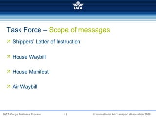 Tbg309093 Cargo Xml Electronic Messages Approach V0.4 | PPT