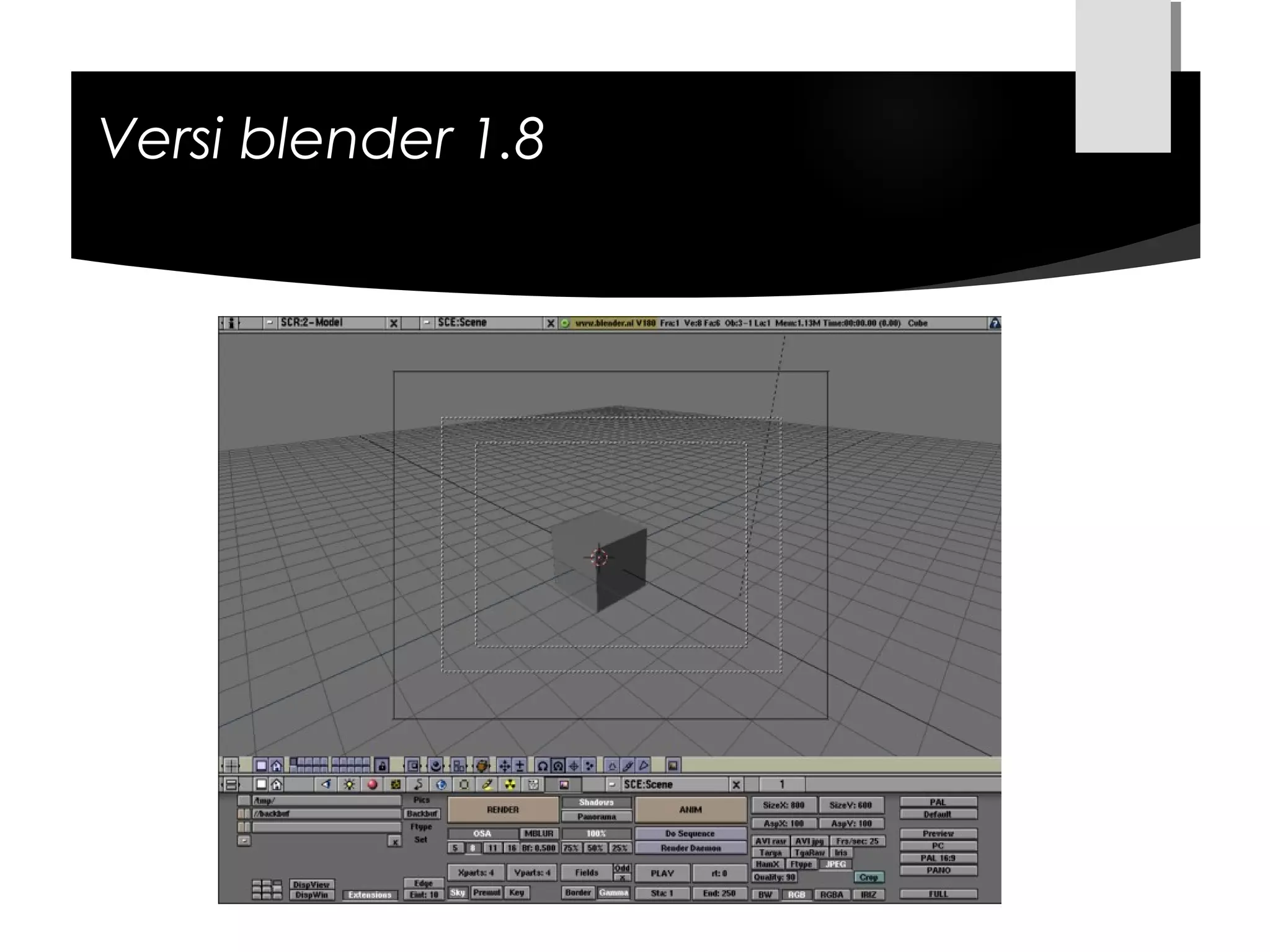 Pembelajaran 3 Pengenalan blender | PPT
