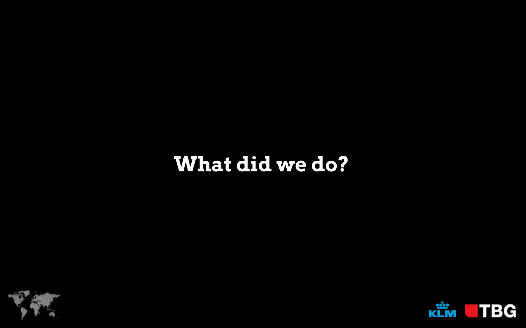 KLM - Embracing scale with one million ad variants | PPTX