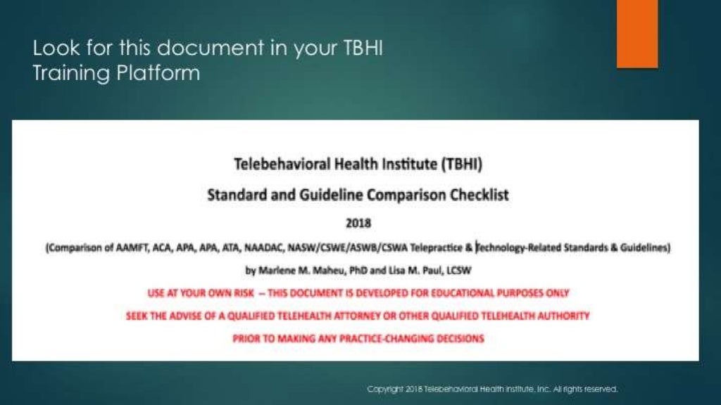 TBHI Documentation Class #1 | PPT