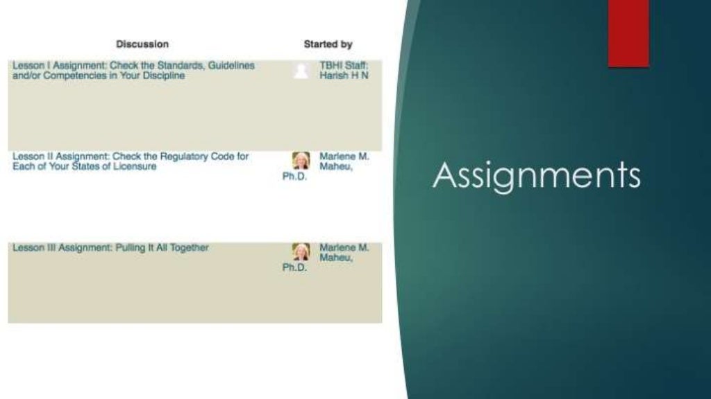 TBHI Documentation Class #1 | PPT